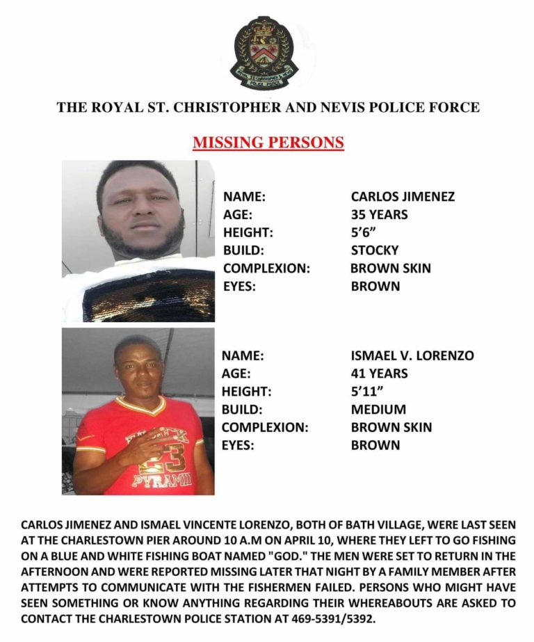 Two Fisher men in Nevis missing at Sea | Buckie Got It
