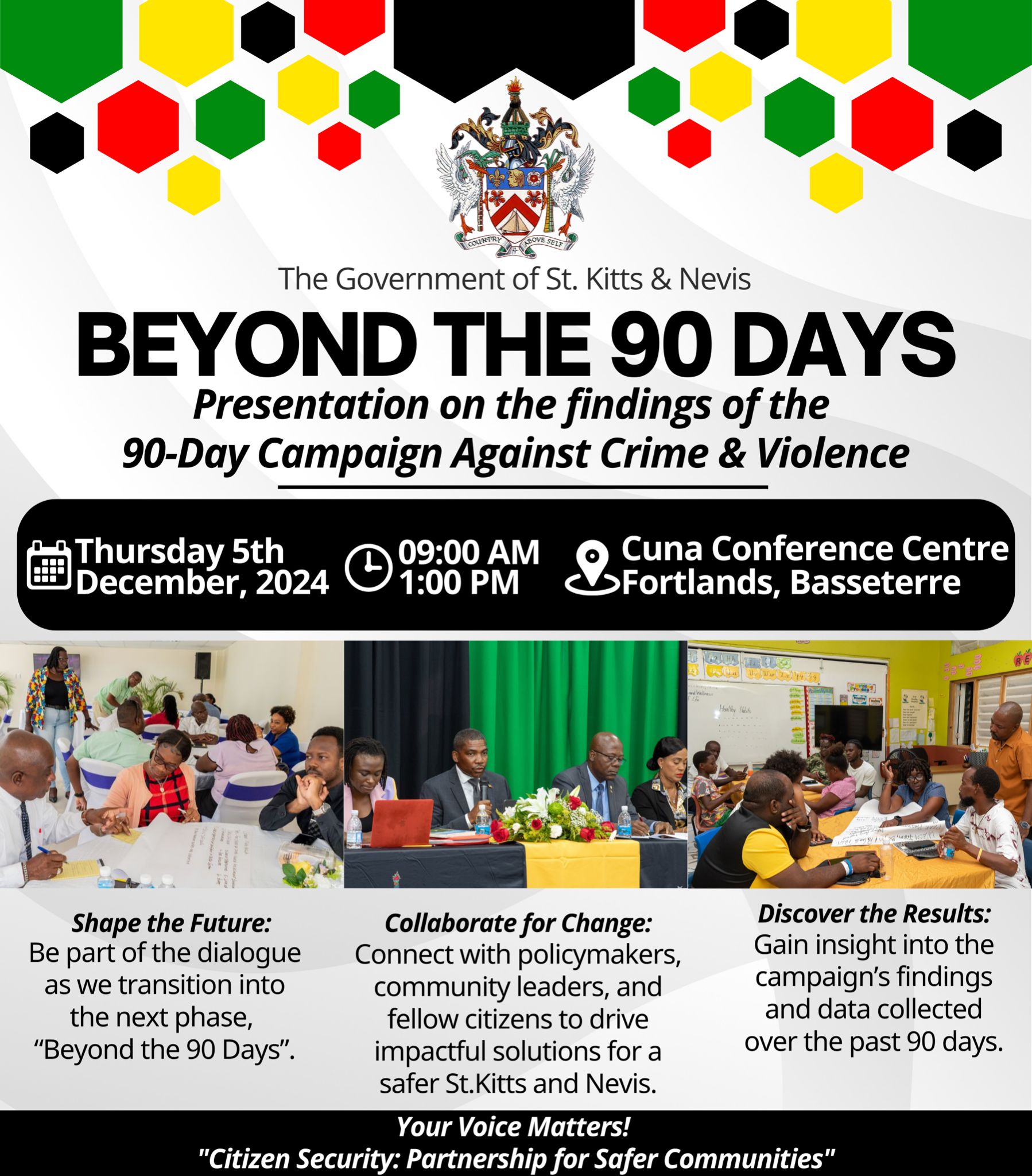 Government to Share Findings from 90-Day Crime and Violence Campaign ...